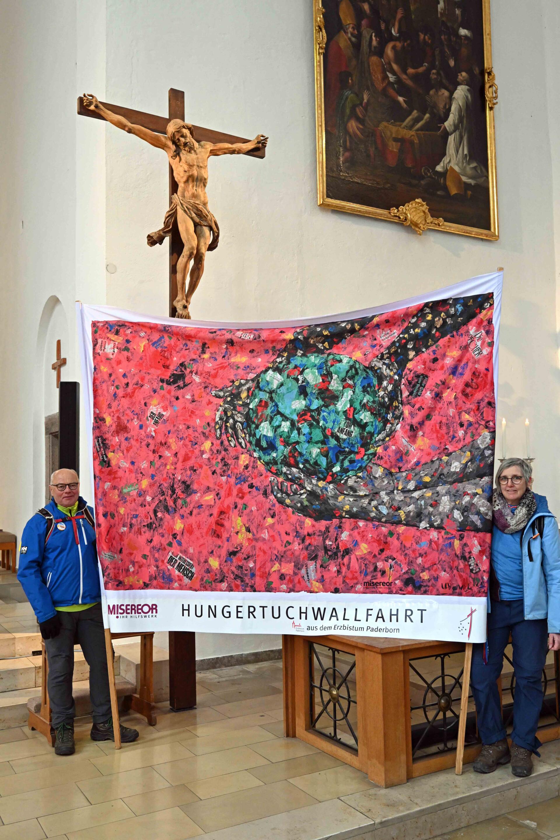 Mit dem Hungertuch nach Augsburg - Bistum Augsburg